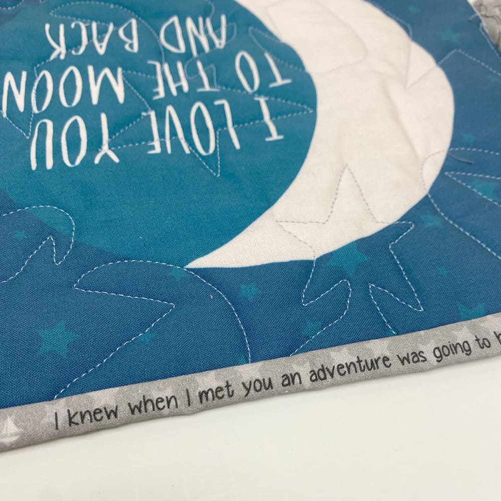 Sewing By Sarah - Perfect Binding Yardage Children’s Sayings