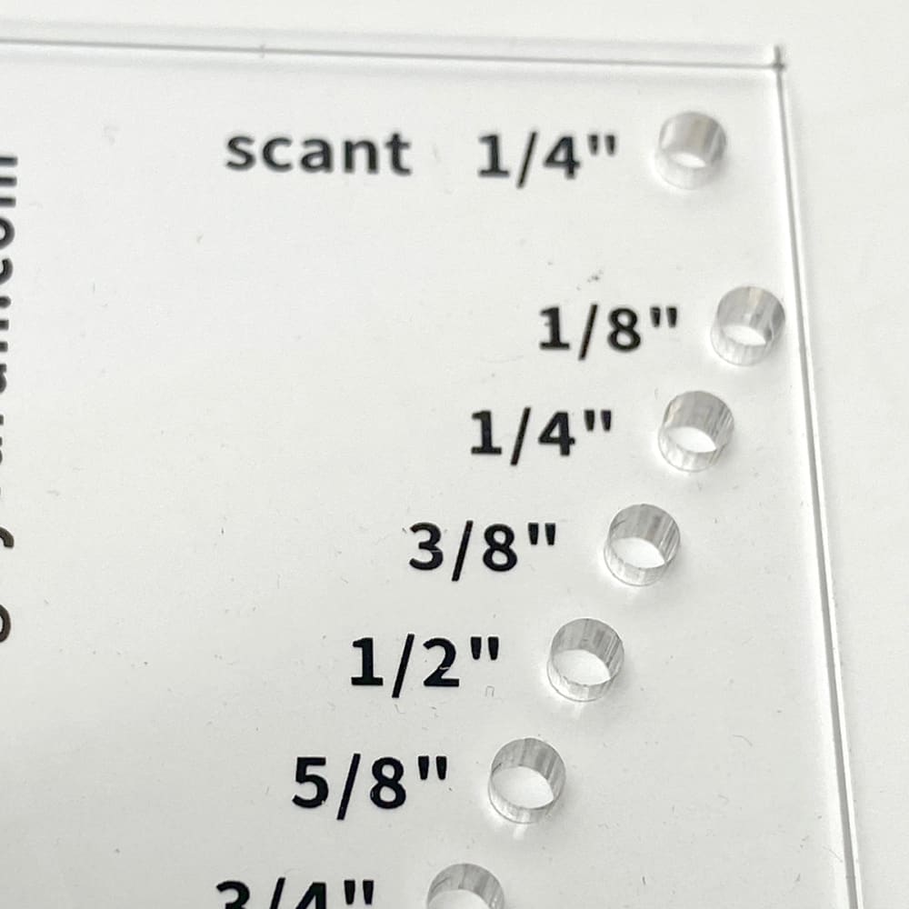 Sewing By Sarah - Seam Allowance Ruler Sewing By Sarah - Seam Allowance Ruler