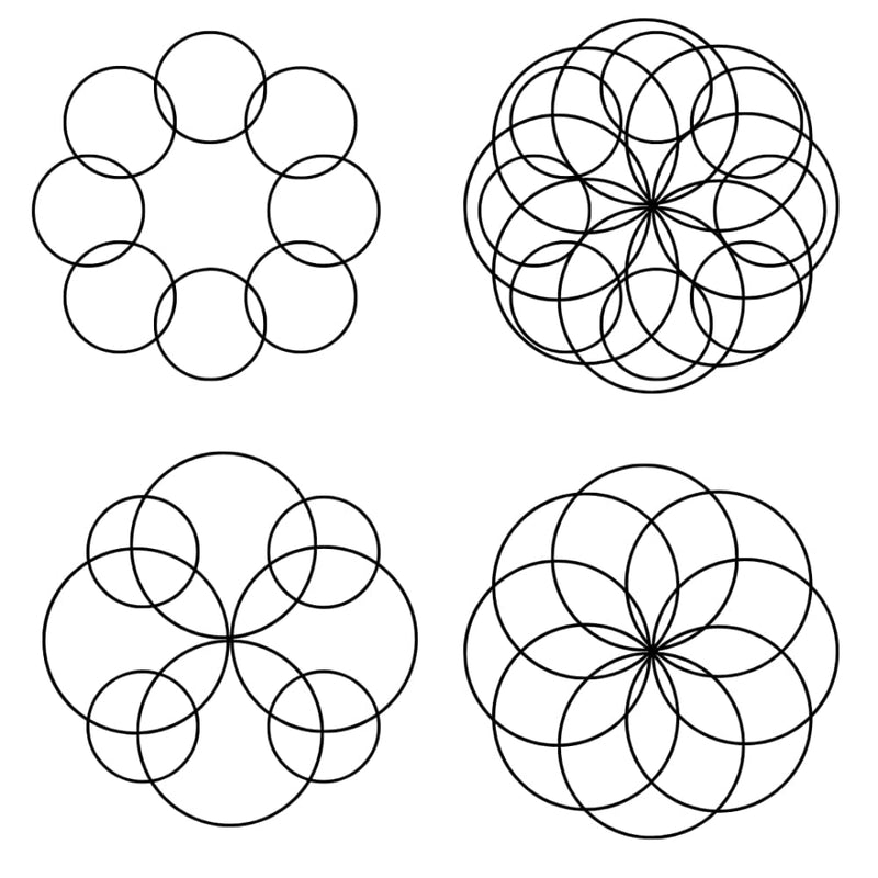Sewing By Sarah - Spiro-Quilt Free Motion Kite Template