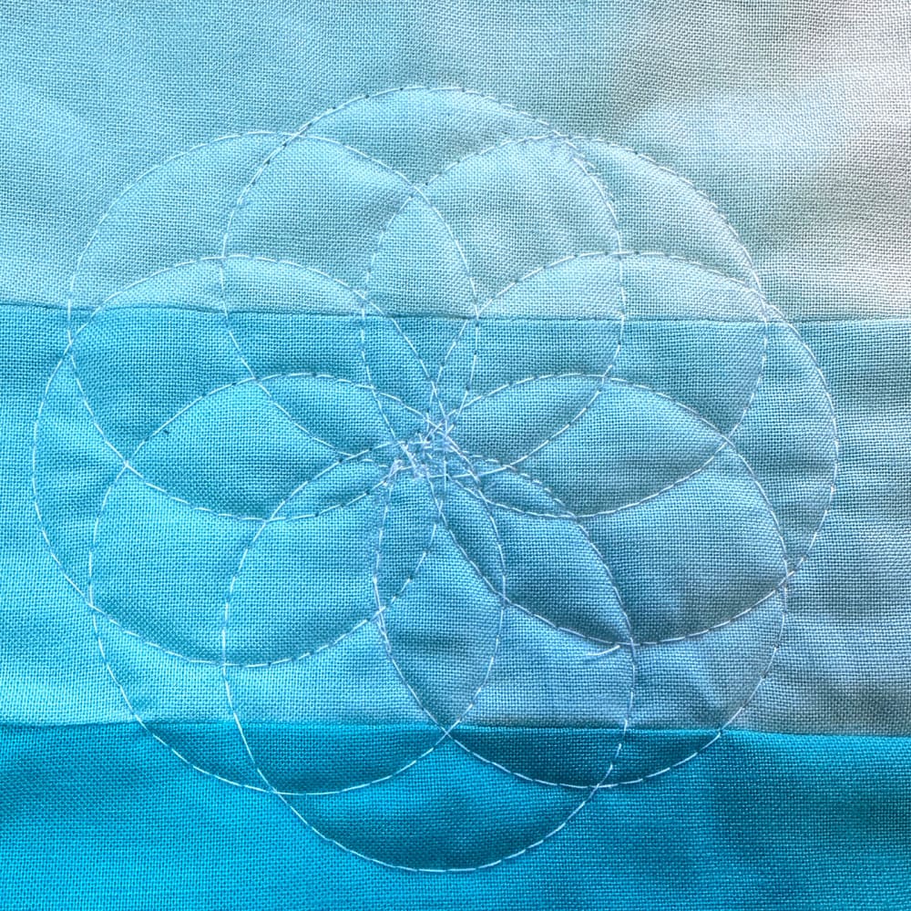 Sewing By Sarah - Spiro-Quilt Free Motion Kite Template