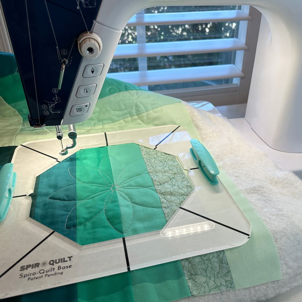 Sewing By Sarah - Spiro-Quilt Free Motion Quilting Set